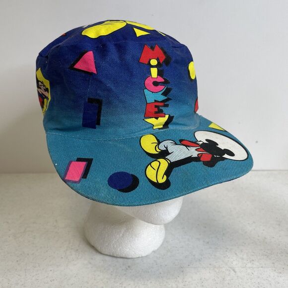Disney | Accessories | Vintage Mickey Mouse Painters Cap | Poshmark